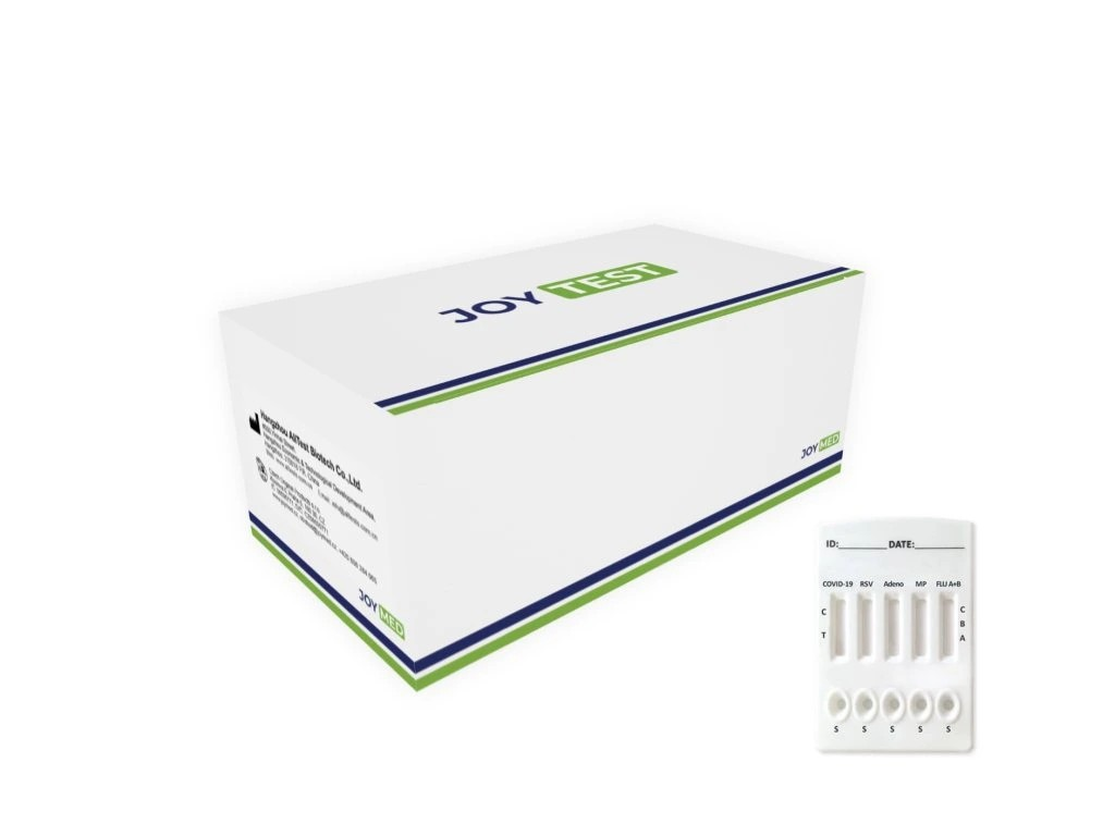 JOY test 6v1 SARS-CoV-2, chřipka A/B, RSV, Adenovirus, Mycoplasma ...